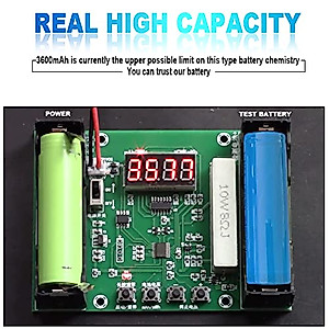 NBZZ Rechargeable Battery 3.7V Button top Battery 3600mAh Lithium Battery for Flashlight, Camera, Headlamps, Doorbells (2 Pack)