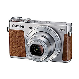 Canon PowerShot G9 X Digital Camera with 3x Optical Zoom, Built-in Wi-Fi and 3 inch LCD touch panel (Silver)