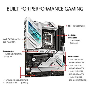 INLAND Micro Center Inter Core i9-12900K Desktop Processor 16 (8P+8E) Cores up to 5.2 GHz Unlocked LGA1700 Desktop Processor with ASUS ROG Strix Z690-A Gaming WiFi D4 Motherboard