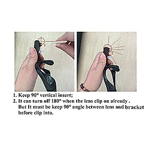 Beileshi Headhand Magnifier Glasses With 2 LED Professional Jeweler's Loupe Light Bracket and Headband are Interchangeable 5Lens Glass Magnifying Visor