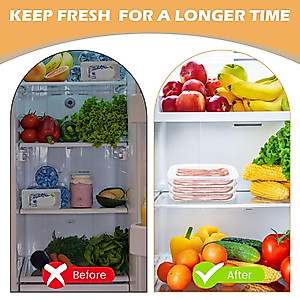 Deli Meat Container for Fridge,Airtight Bacon Lunch Meat Container for Refrigerator, 18.6oz Meal Prep Containers with 50pcs Baking Paper,Stackable Food Storage Boxes with Lid