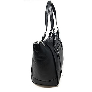 Coach Women's Kleo Caryall Shoulder Bag (Pebble Leather - Black)