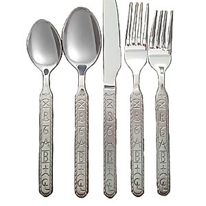 Ranch Brands Stainless Silverware Set (20 piece) by Cowboy Living