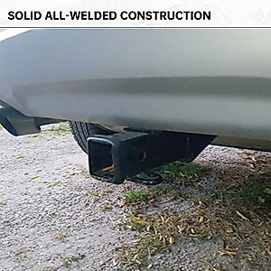 ECOTRIC Class 3 Trailer Hitch Receiver Towing 2" Compatible with 2013-2019 Ford Escape SEL SE S Titanium Models