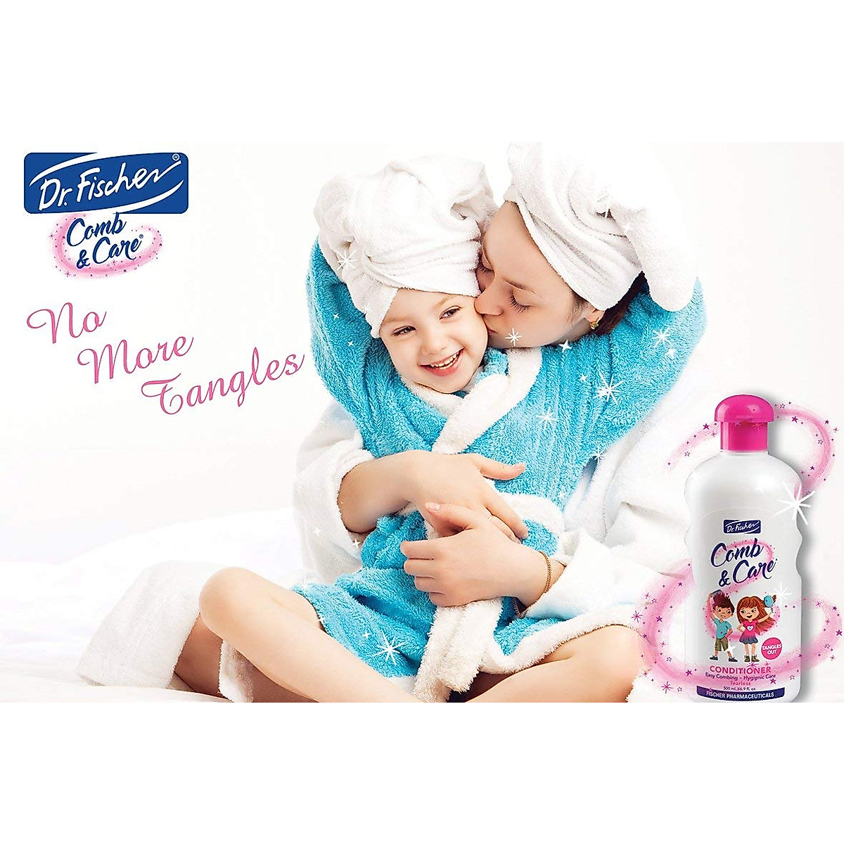 Dr. Fischer Tear Free Conditioner for Kids and Babies. Tangle-free Formula.