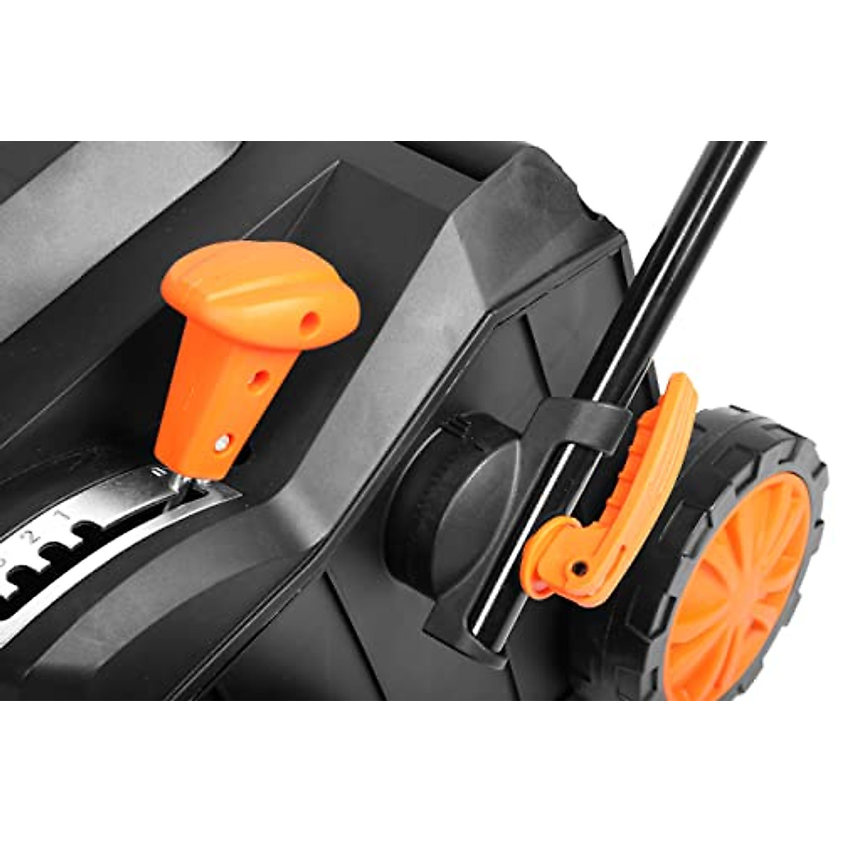 WEN DT1516 16-Inch 15-Amp 2-in-1 Electric Dethatcher and Scarifier with Collection Bag, Black