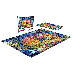 Buffalo Games - Aimee Stewart - Blanket Fort 1979-1000 Piece Jigsaw Puzzle for Adults Challenging Puzzle Perfect for Game Nights - Finished Puzzle Size is 26.75 x 19.75