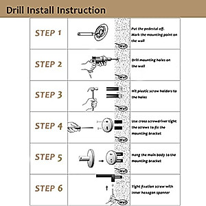 BESy Brass Hand Towel Bar for Bathroom Oil Rubbed Bronze, Rustproof Wall Mounted Towel Rack Hanger Bathroom Hardware Accessories Towel Holder 12 Inch