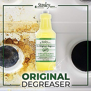 STANLEY HOME PRODUCTS Original Degreaser - Removes Stubborn Grease & Grime - Powerful Multipurpose Cleaning Solution for Home & Commercial Use (1 Pack)