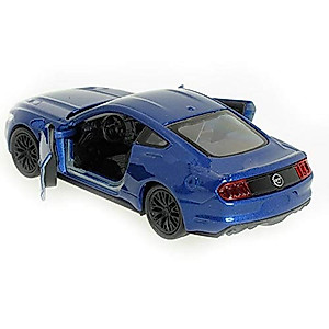 Kinsmart 2006 Ford Mustang GT Hardtop 1/38 Scale Diecast Car (Blue)