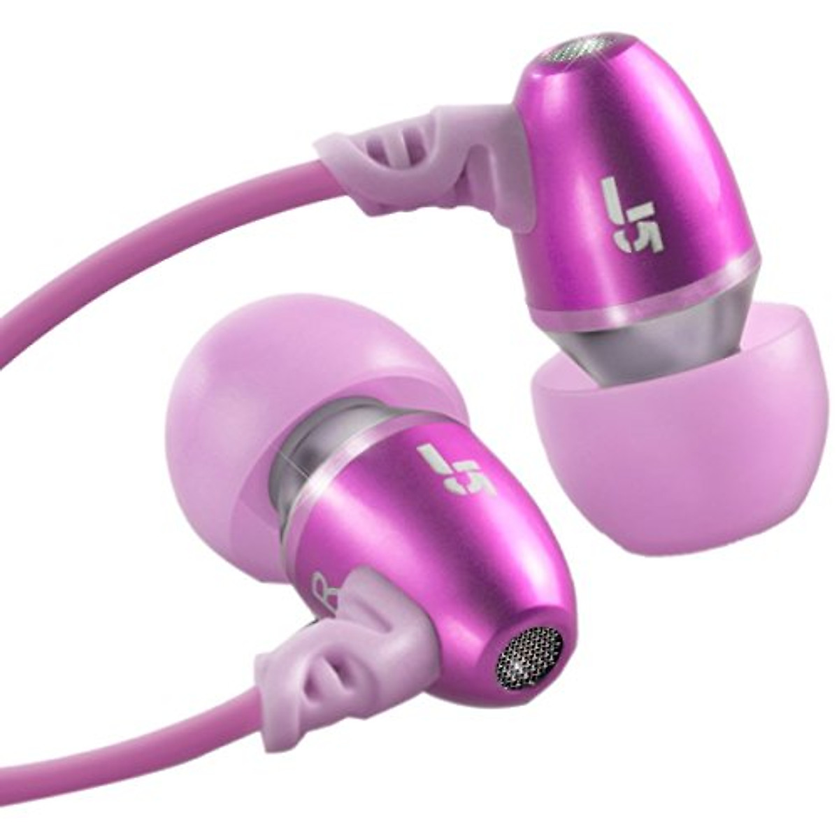 JLab JBuds J5M Metal Earbuds Style Headphones w/Mic