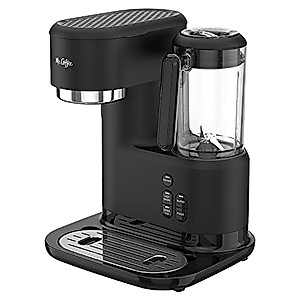 Mr. Coffee Single-Serve 3-in-1 Iced and Hot Coffee and Tea Maker and Blender with Reusable Filter, Scoop, Recipe Book, 2 Tumblers, Lids and Straws