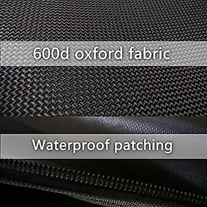 BRUXOLAY IBC Tote Cover 275 Gallon Water Tank Protection Cover Zipper 600D Heavy Waterproof Sunscreen Material 1000L Outdoor Garden Water Tank Cover