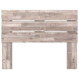 Signature Design by Ashley Neilsville Platform, Queen, Light Brown