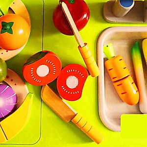 Nwsrayu 3 Pieces Wooden Kids Knife Toddler Knife for Chopping Kids Knifes for Cooking Toddler Knives Children's Safe Knives Cutting Veggies Fruits, Kitchen Tool for 3-10 Years Old