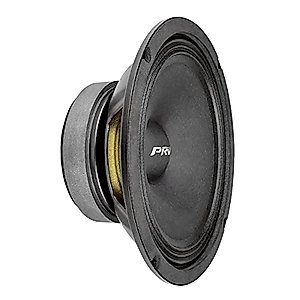 PRV AUDIO 8MR450A 8 Inch Midrange Speaker, 8 Ohms, 450 Watts, 96 dB, Mid Range Loudspeaker for High Output Pro Sound System (Single)