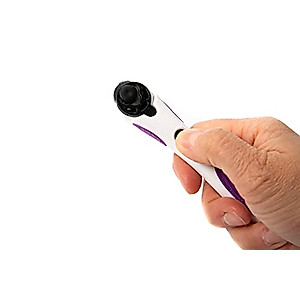 The Quilted Bear Rotary Cutter - Ergonomic Soft Grip Rotary Cutter with Easy Blade Replace System (18mm)