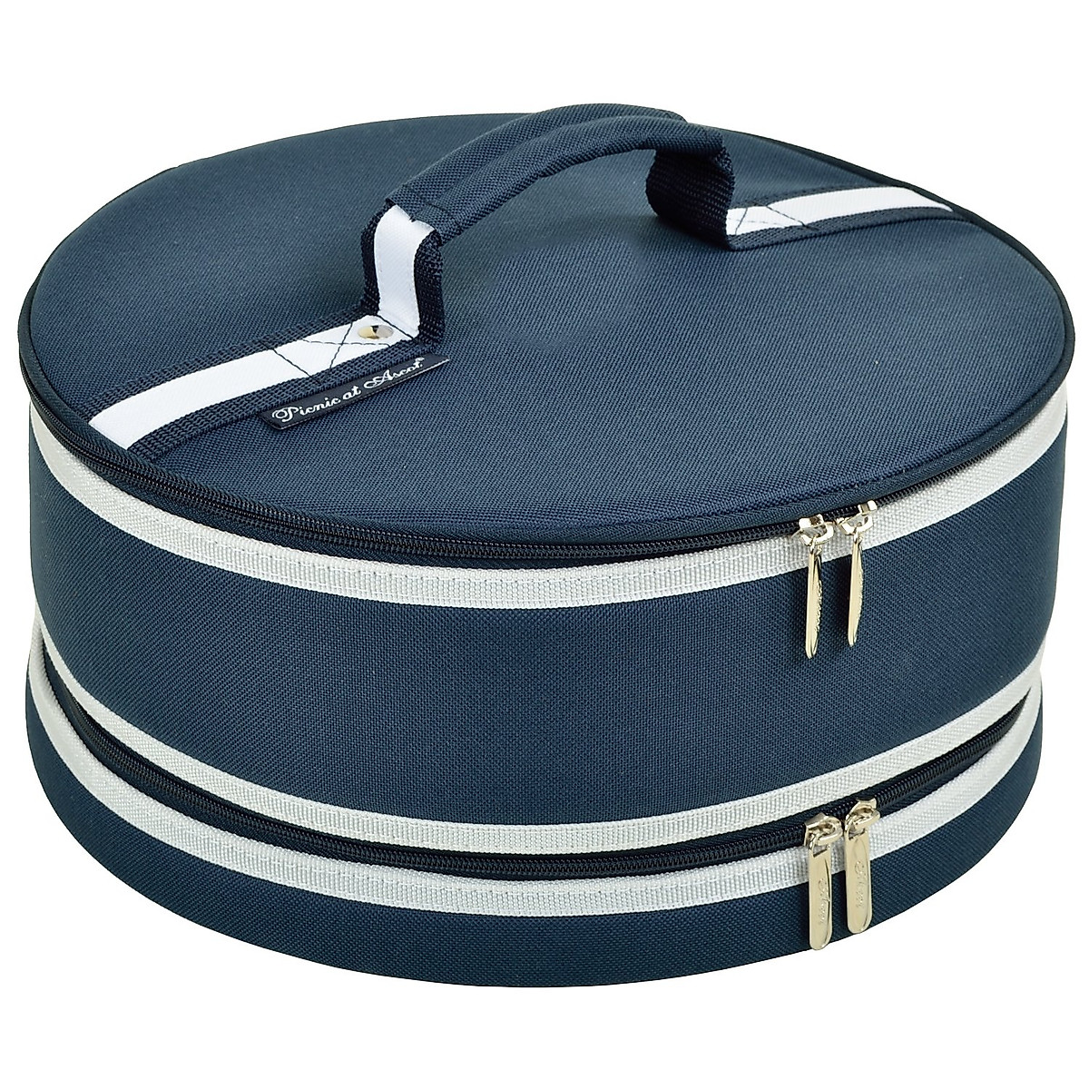 Picnic at Ascot Original Pie and Cake Carrier 12" Diameter- Designed & Quality Approved in the USA