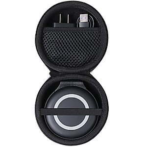 Khanka Hard Travel Case Replacement for UCOMX Nano Magnetic 2 in 1 Wireless Charger, Wireless Folding Charging Station, Case Only (Black)