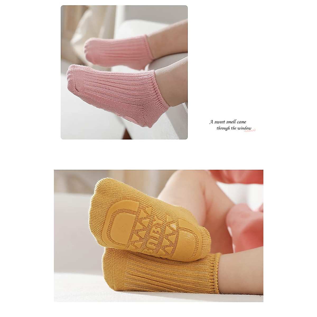 Unisex Baby Toddler Non Slip Socks Infant Girl Socks Boy's Home Floor Sock 1-3T