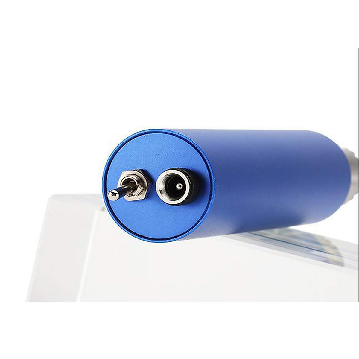 VOTOER 0.3-4mm Mini Electric Drill Micro Aluminum Hand Portable Handheld Drill Bits Puncher Rotary Tools DIY Kits, Speed Control Adjustment, 10pcs Micro Drills