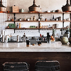 Round Wood Card Holder Set Of 3