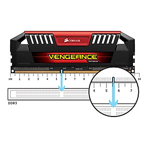 Corsair Vengeance Pro Series 16GB (2 x 8GB) DDR3 DRAM 1600MHz C9 Memory Kit (CMY16GX3M2A1600C9R)
