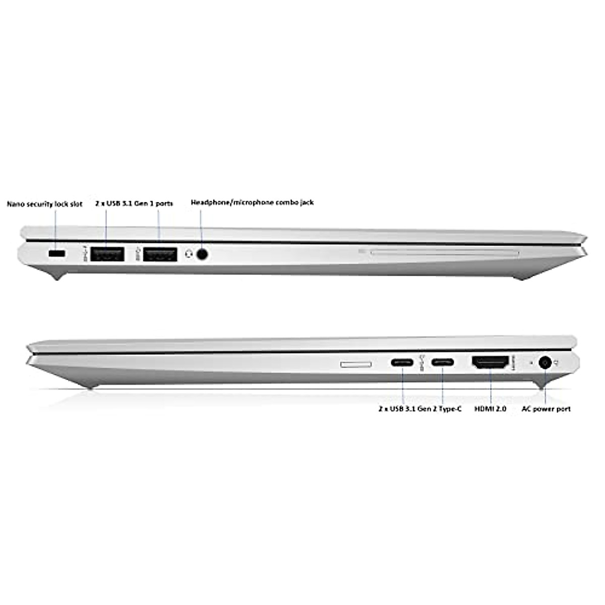 HP New EliteBook 845 G7 14" FHD IPS (16GB RAM, 1TB PCIe SSD, AMD 6-Core Ryzen 5 Pro 4650U (Beat i7-1165G)) Business Laptop Bundle with Bag+WiFi+Webcam, Windows 10 Pro / Win 11 Pro