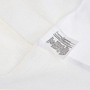 Baby Doll Bedding Drake Linen Look Crib Skirt/Dust Ruffle, Beige