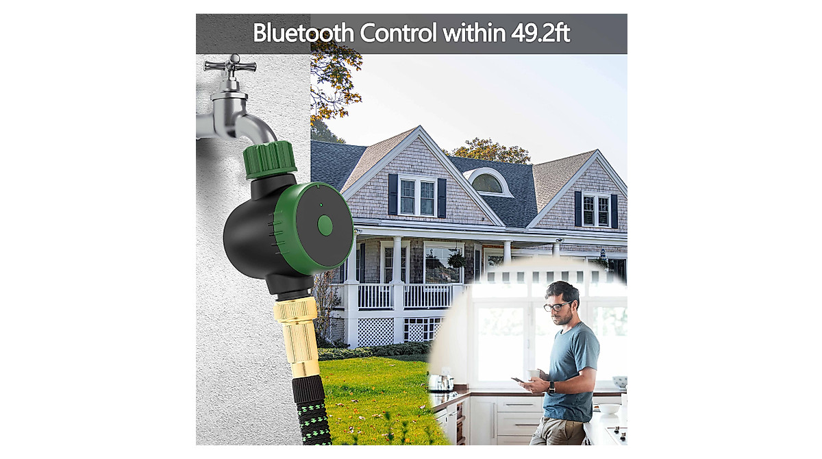 Bluetooth Sprinkler Timer - Smart Watering for Gardens & Lawns