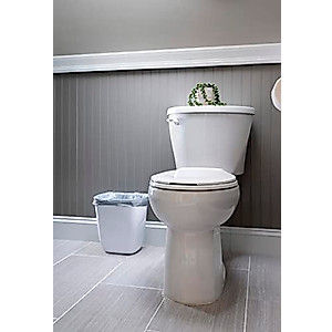 Color Scents Small Trash Bags - 4 Gallon, 200 Total Bags (1 Pack of 200 Count), Drawstring - Silver bag in Linen Fresh Scent