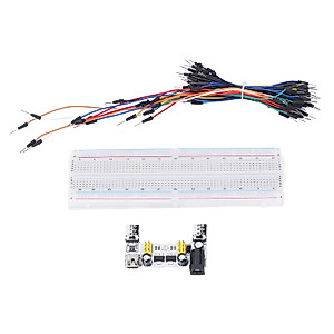 Breadboard Kit 12V, 830 Tie Points Breadboard Kit for Programming DIY Projects
