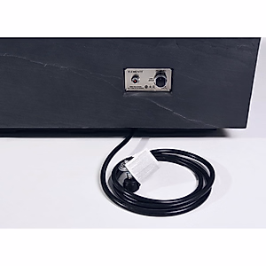 Capetown Concrete Fire Pit 55.9" x 31.9" Outdoor Patio Firepit Includes Fire Glass Modern Fire Pits & Outdoor Fireplaces for Garden, Deck, Indoor & Outdoor Heating