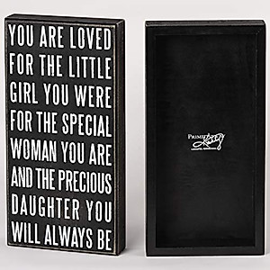 Primitives by Kathy 19000 Classic Box Sign, 7 x 14-Inches, You are Loved