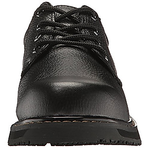 Dr. Scholl's Shoes Men's Harrington II Work Shoe, Black, 9.5 US