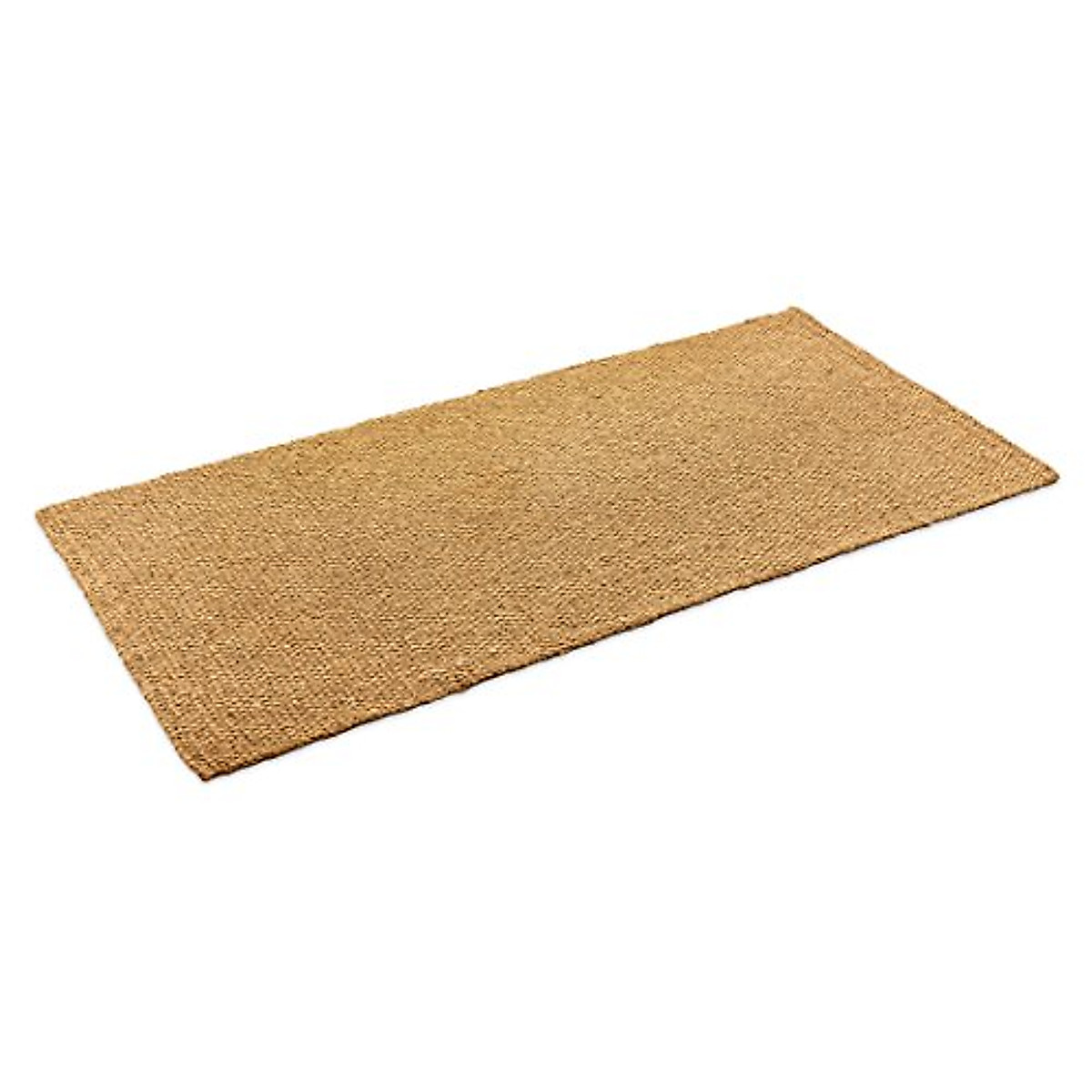 Kempf Coir Rug with Anti-Slip Latex Backing, 24 by 48-inch, Runner Mat, Natural Coco, Ecofriendly