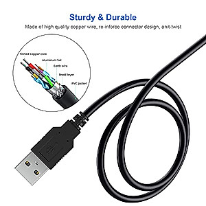 3DS 2DS DSi USB Charger Cable, Power Charger Cable Cord Compatible with Nintendo New 3DS XL/New 3DS/ 3DS XL/ 3DS/ New 2DS XL/New 2DS/ 2DS XL/ 2DS/ DSi XL/DSi, 4FT