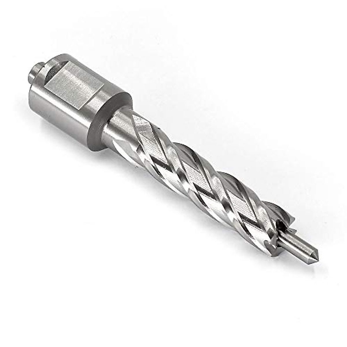 Annular Cutter JESTUOUS 3/4 Inch Weldon Shank 1/2 Cutting Diameter 2 Cutting Depth with Pilot Pin Slugger Bits Two Flat HSS Kit for Magnetic Drill Press,1 Piece
