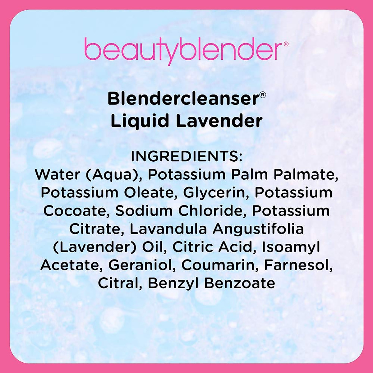 BEAUTYBLENDER Liquid BLENDERCLEANSER for Cleaning Makeup Sponges, Brushes & Applicators, 3 oz. Vegan, Cruelty Free and Made in the USA