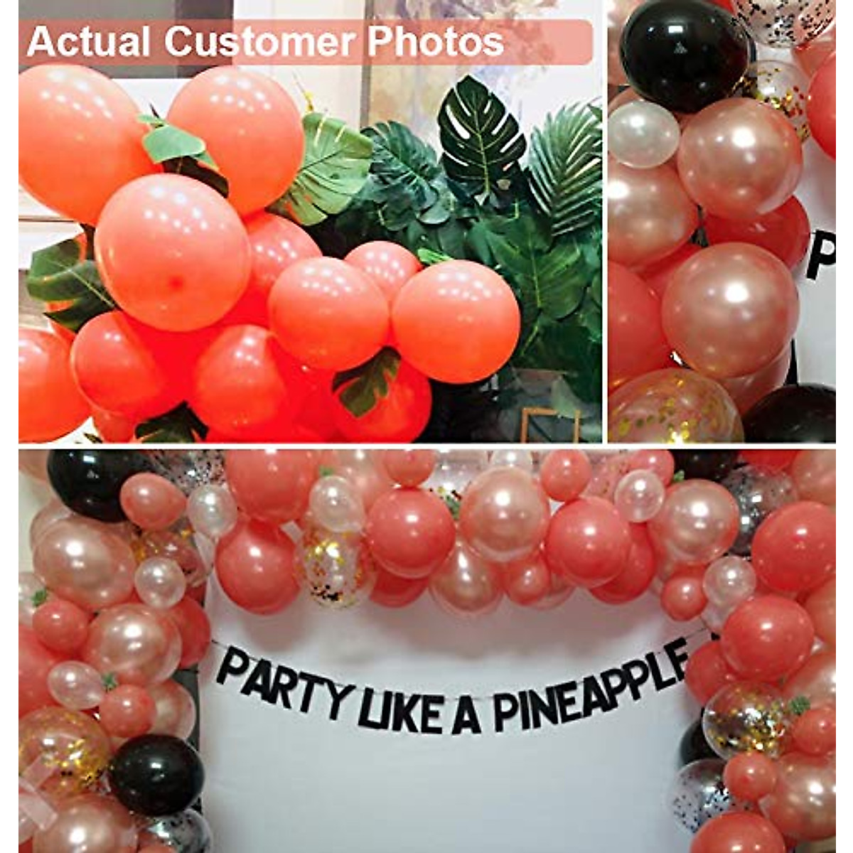 Allgala 100 Count 9 Inch Helium Grade Premium Latex Balloons for Birthday Feliz Cumpleaños Baby Shower Engagement Party Wedding Decorations-Assorted-BL52100