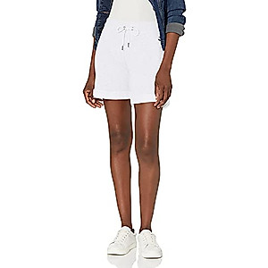 Tommy Hilfiger Women's Boy Shorts, Solid White, Medium