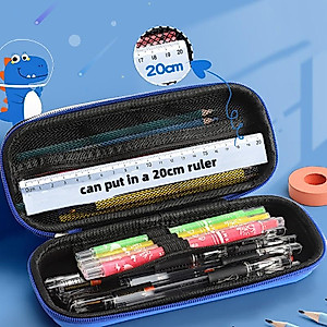 Hianan 3D Pencil Case for Kids, Waterproof Pencil Box with Compartments Pen Pouch (Astronaut)