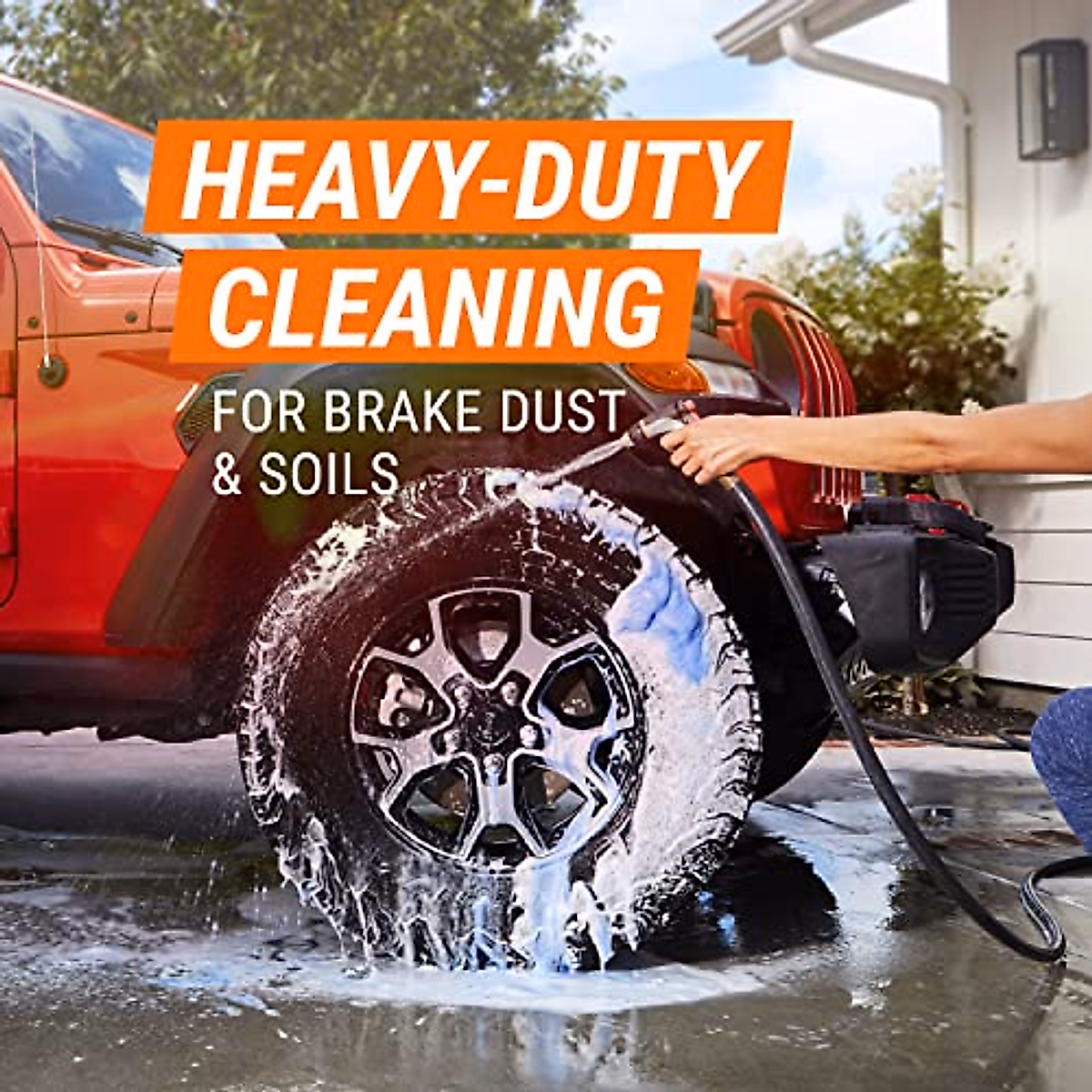 Heavy Duty Wheel and Tire Cleaner by Armor All, Car Wheel Cleaner Spray, 22 Oz