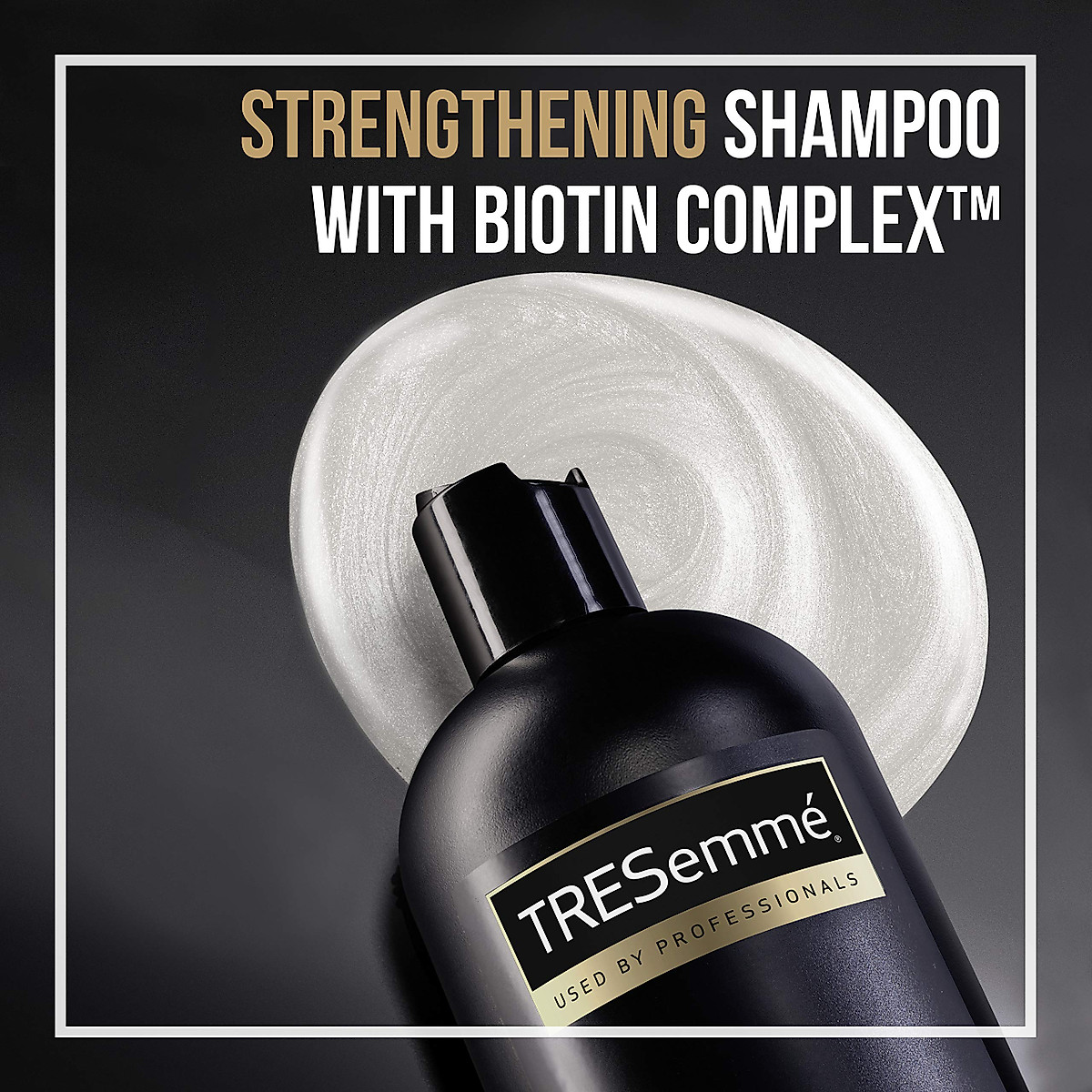 TRESemmé Shampoo Biotin for Dry Hair and Split Ends Max Lengths Sealing Split Ends 20 Fl Oz (Pack of 4)
