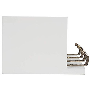 DEMDACO Dean Crouser Little Birds On A Branch Cardinal Nuthatch Bluejay Watercolor 10 x 4 Wood Mail Storage Organizer with Key Hooks