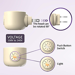 Cat Calming Diffuser Plug-in, Pheremones Calming Diffuser for Cats and Dog Multicat Diffuser Starter Kit Compatible with Cat Calming Spray, ONLY Diffuser Head