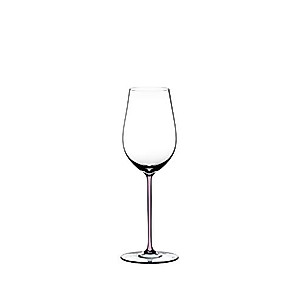 Riedel Fatto A Mano Riesling Glass, 1 Count (Pack of 1), Pink