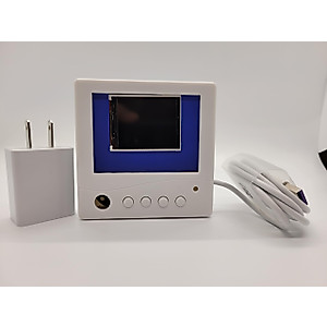 pp-Code WiFi Temperature and Humidity Sensor, Thermometer, Monitor From Anywhere, Email, SMS Alerts, Ideal for Server Room, Lab, Greenhouse, Pets