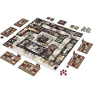 Zombicide Black Plague Board Game (Base) | Strategy Board Game | Cooperative Board Game for Teens and Adults | Zombie Board Game | Ages 14+ | 1-6 Players | Average Playtime 1 Hour | Made by CMON