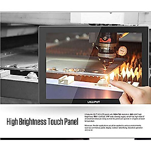 LILLIPUT 12.1" FA1210/C/T Industrial Capacitive Touch Screen 4:3 1024×768 Native 800 cd/m² 900:1 Contrast, 170° Wide Viewing Angles